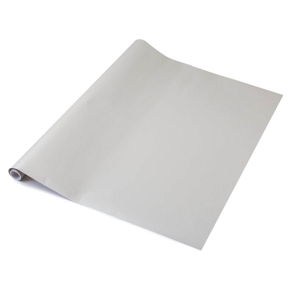 Dc fix Light Grey (Matt) Self-Adhesive Vinyl Kitchen Wrap - Kitchen Wraps