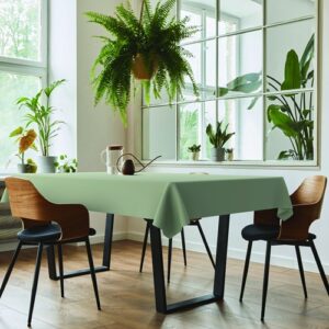 Dc fix Sage Green PVC Free Tablecloth - Stylish & Safe